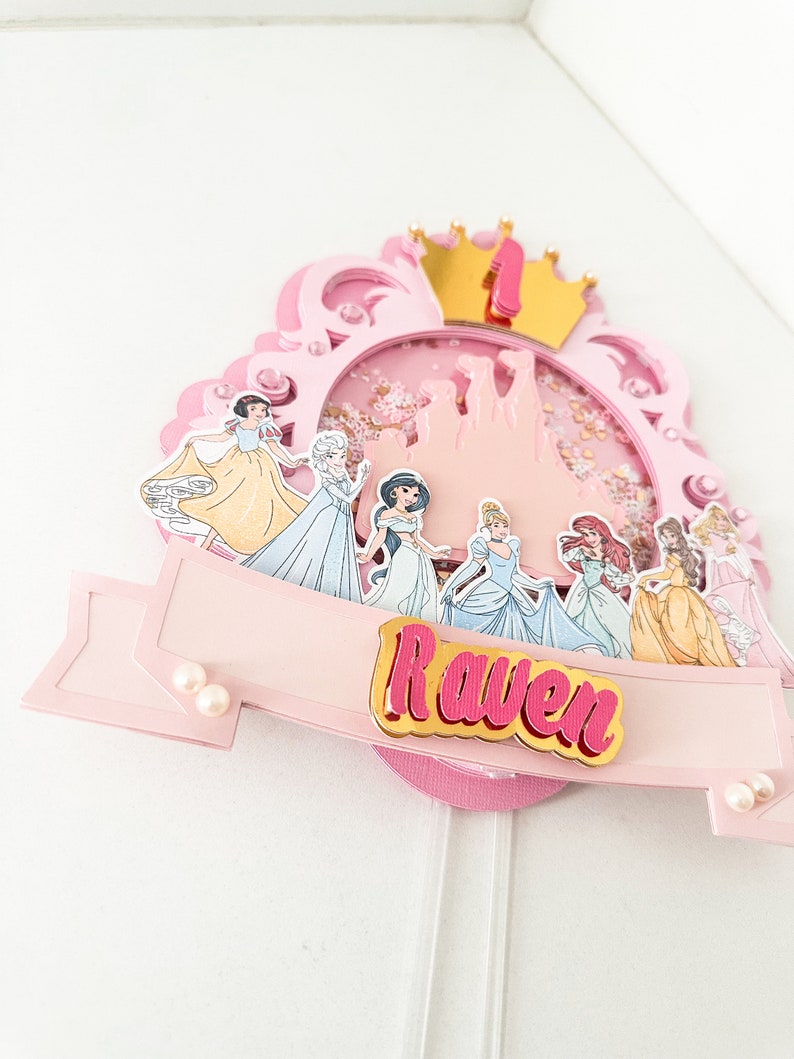 Princess Cake Topper - Etsy
