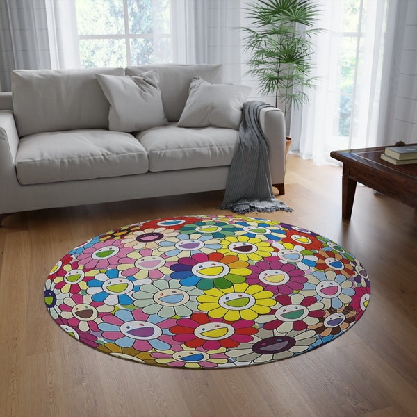 Takashi Murakami Rug - Etsy