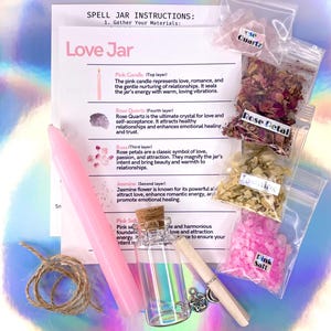 Spell Jar Kit | Mini Spell Kit | DIY Spell Kit | Mini Ritual Kit ...