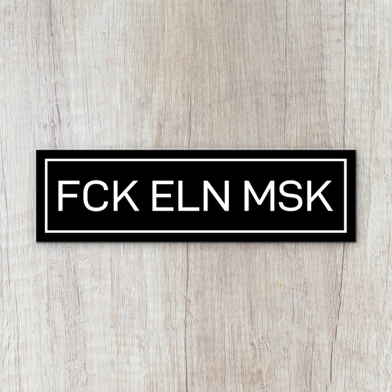 Anti Elon Bumper Sticker - Etsy