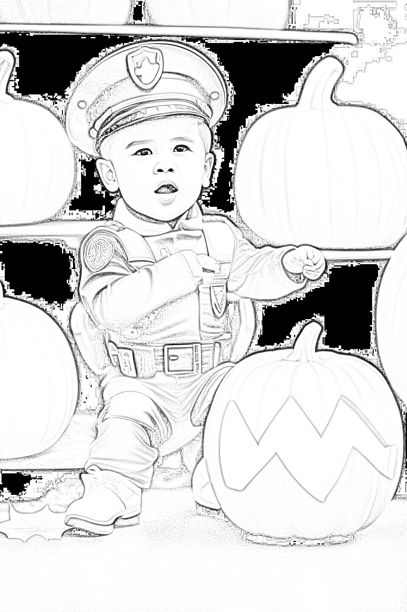 Kawaii Halloween Coloring Pages 20 Pages Cute Coloring/ - Etsy