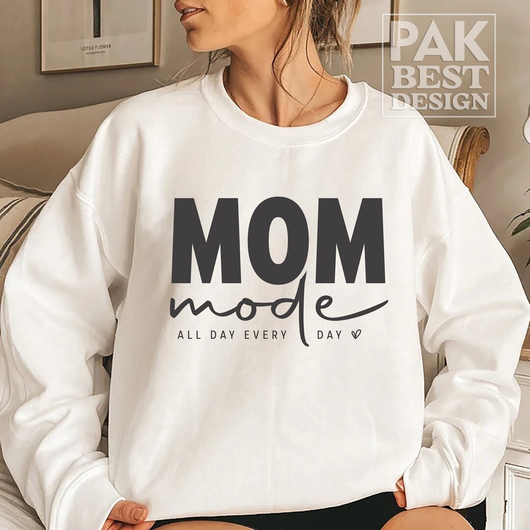 Mom Mode All Day Every Day SVG PNG, Mom Life Svg, Mother's Day Svg, Mom ...