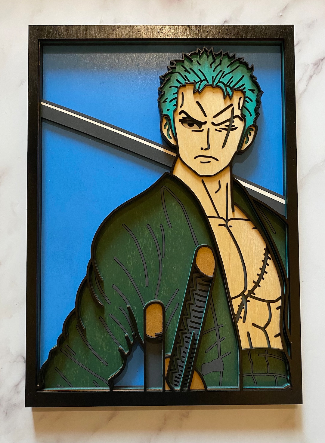 Anime Character Wall Art - Etsy