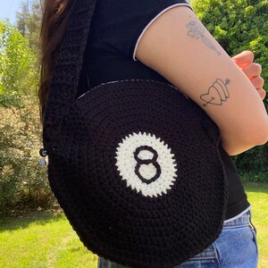 The Magic 8 Ball Bag Crochet Pattern Pdf - Etsy