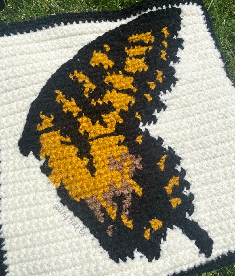 Butterfly Wing Crochet Pattern Pdf - Etsy