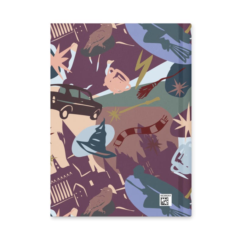 Magical Wizard School Notebook – Hand-illustrated Fantasy Journal ...