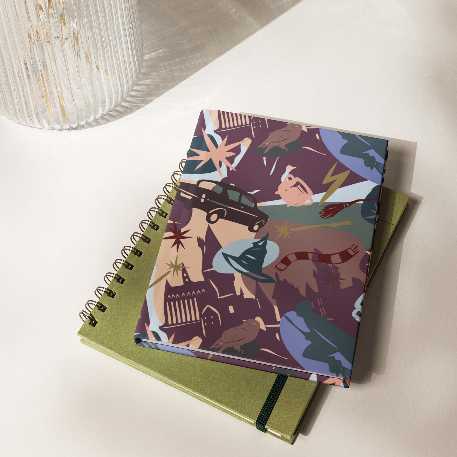 Magical Wizard School Notebook – Hand-illustrated Fantasy Journal ...
