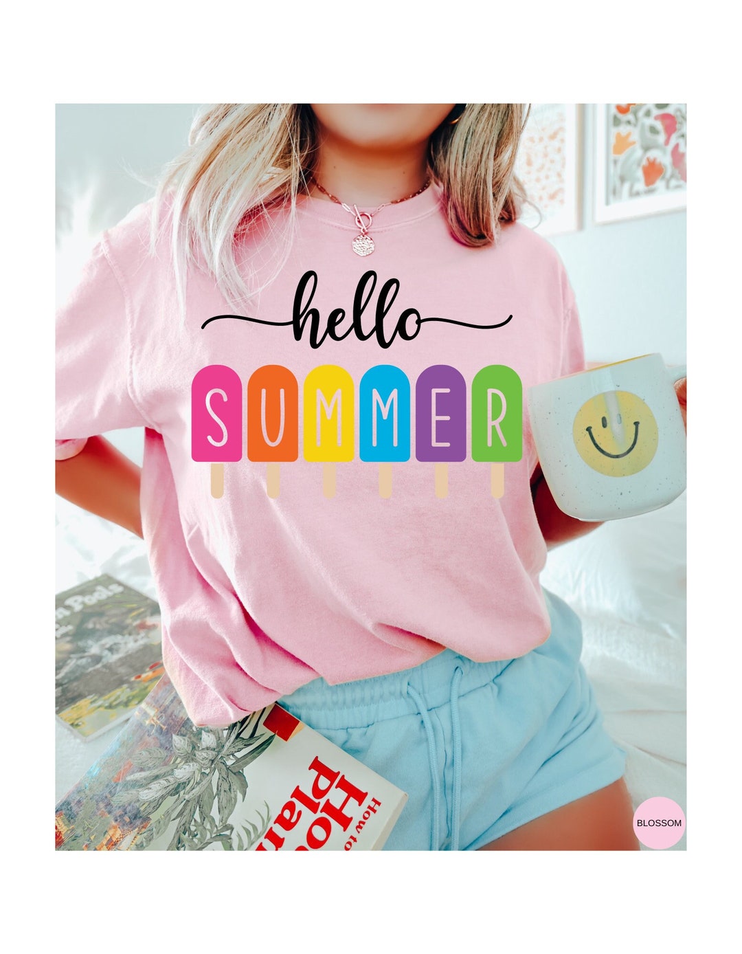 Summer Popsicle Paradise Tee - Etsy