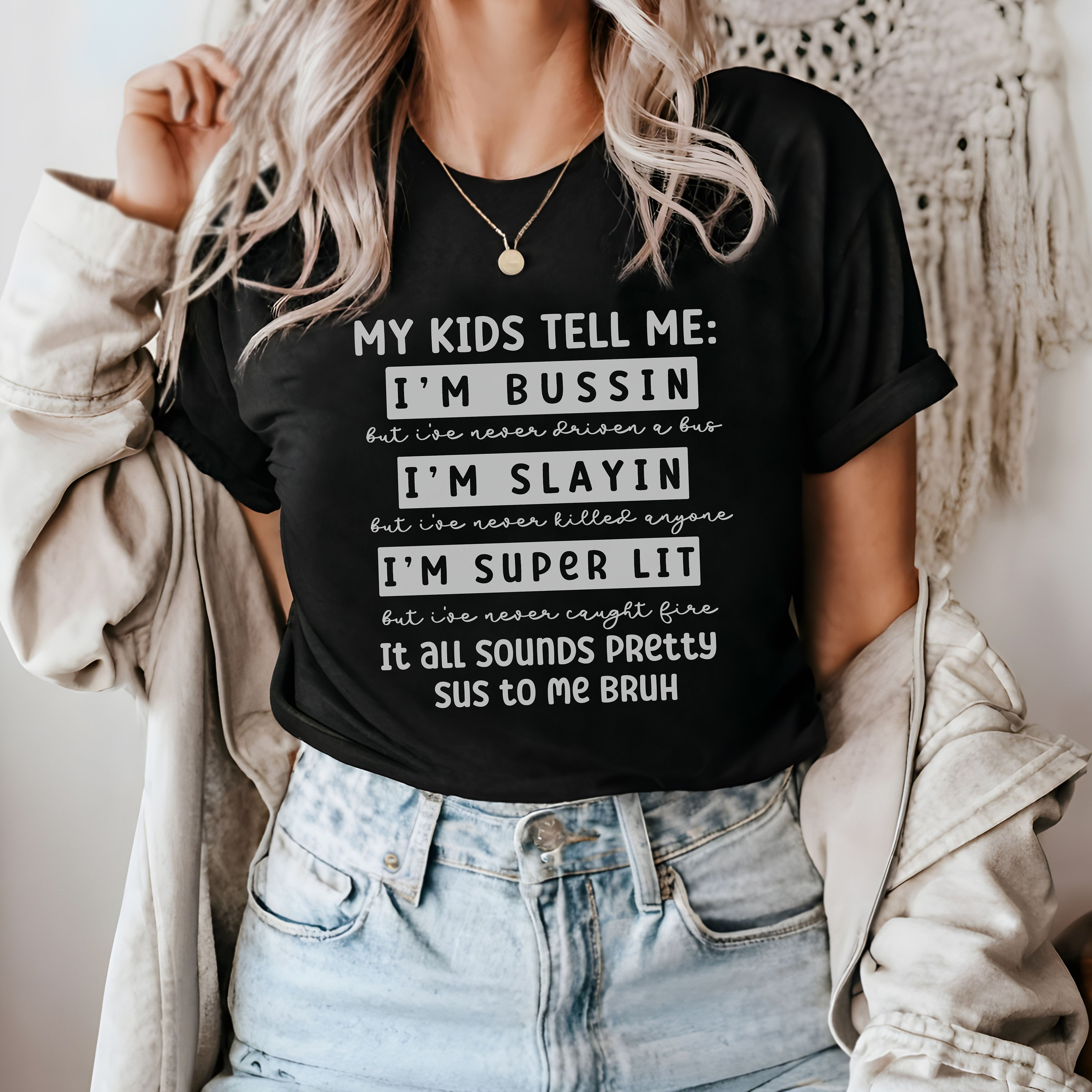 Funny Mom Shirt, Sarcastic Mom Shirt, Mom Meme Tee, Mother's Day Gift ...