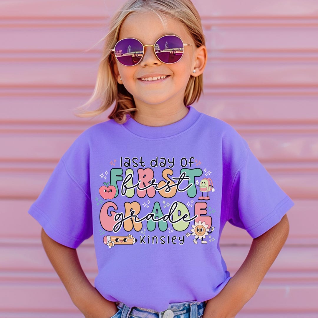 Last Day of 1st Grade Shirt, First Grade Shirt, Schools Out for Summer ...