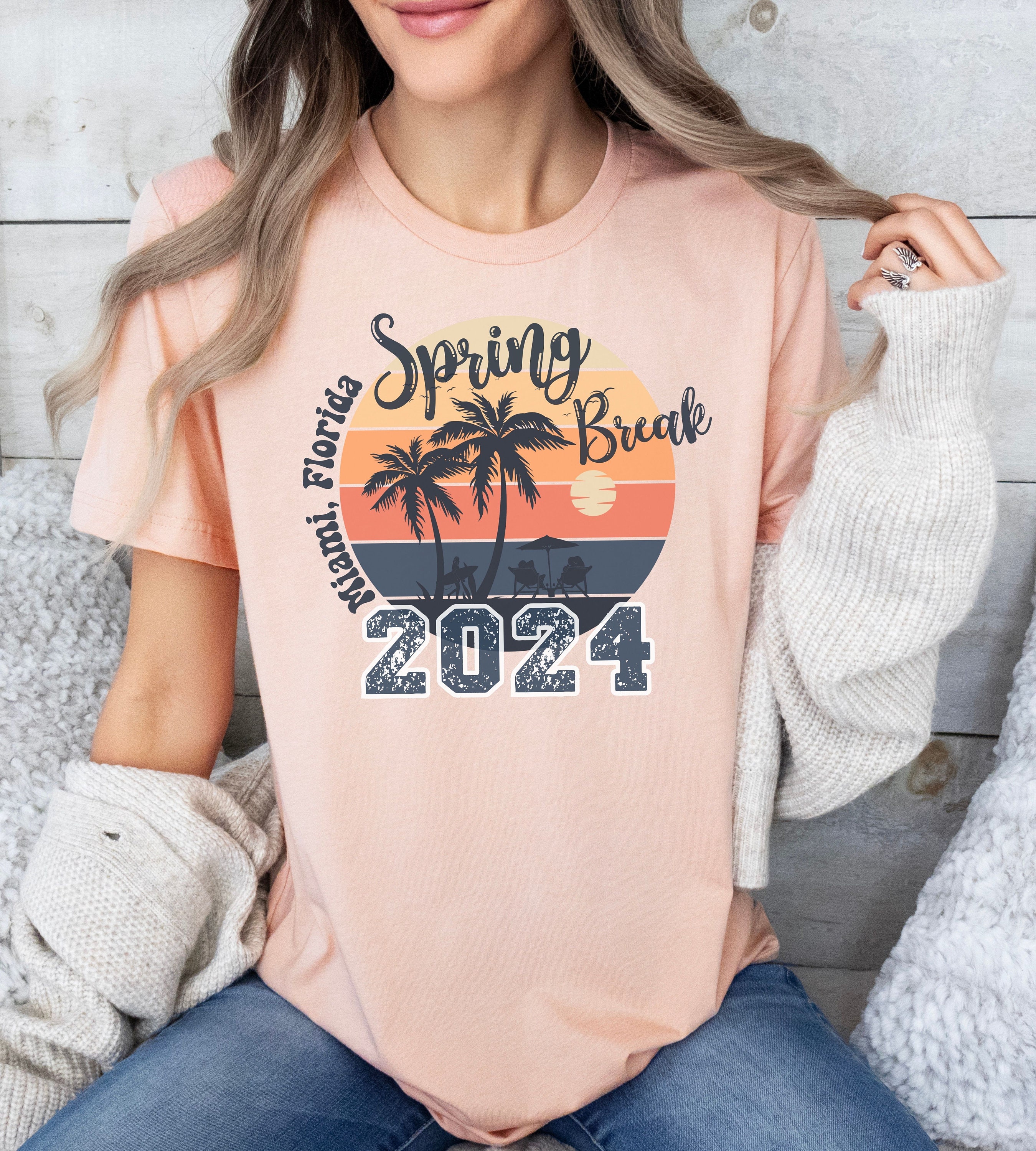 Custom Group Spring Break Tees, Spring Break Destination Tees ...