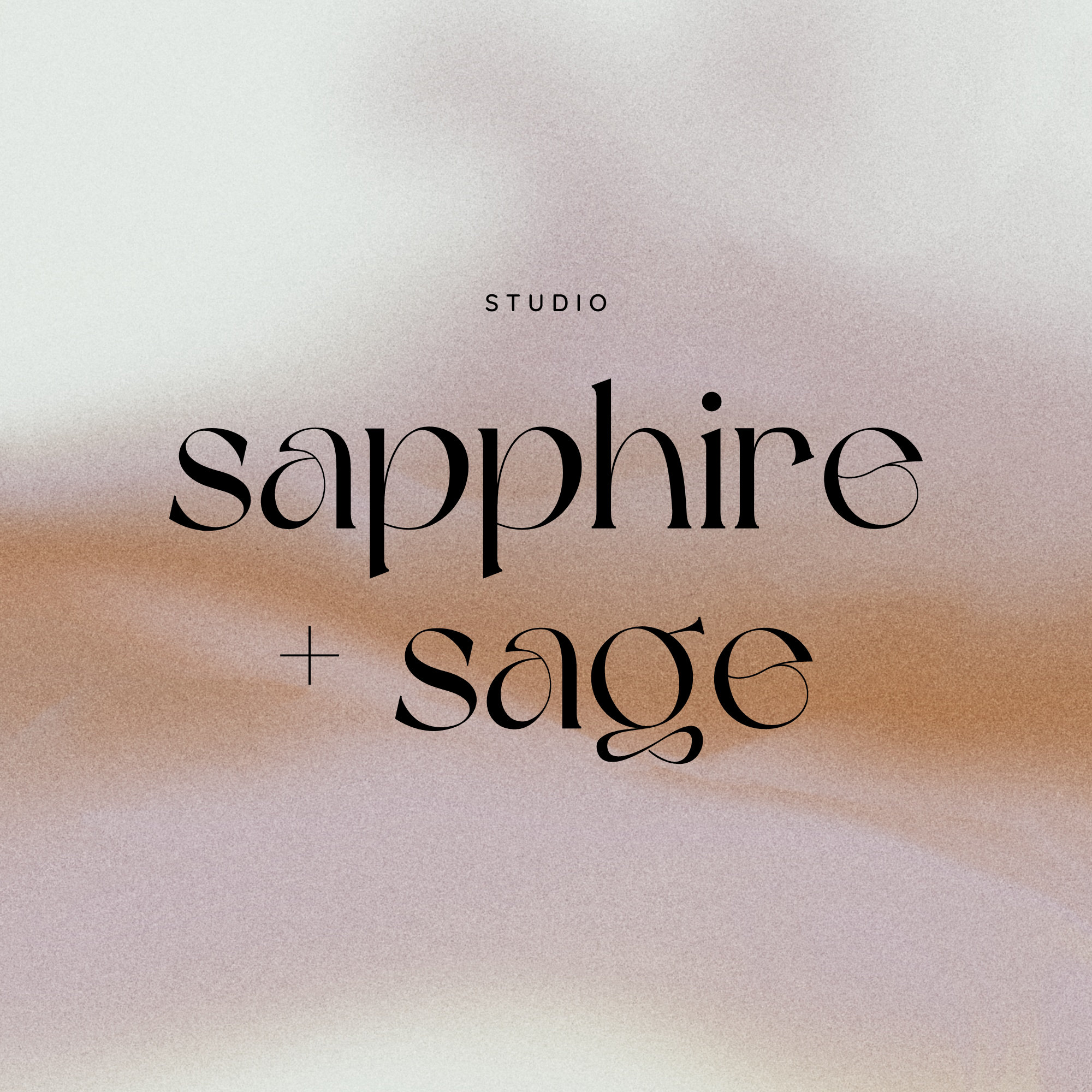 Sapphire + Sage Editable Canva Logo Design Template - Etsy