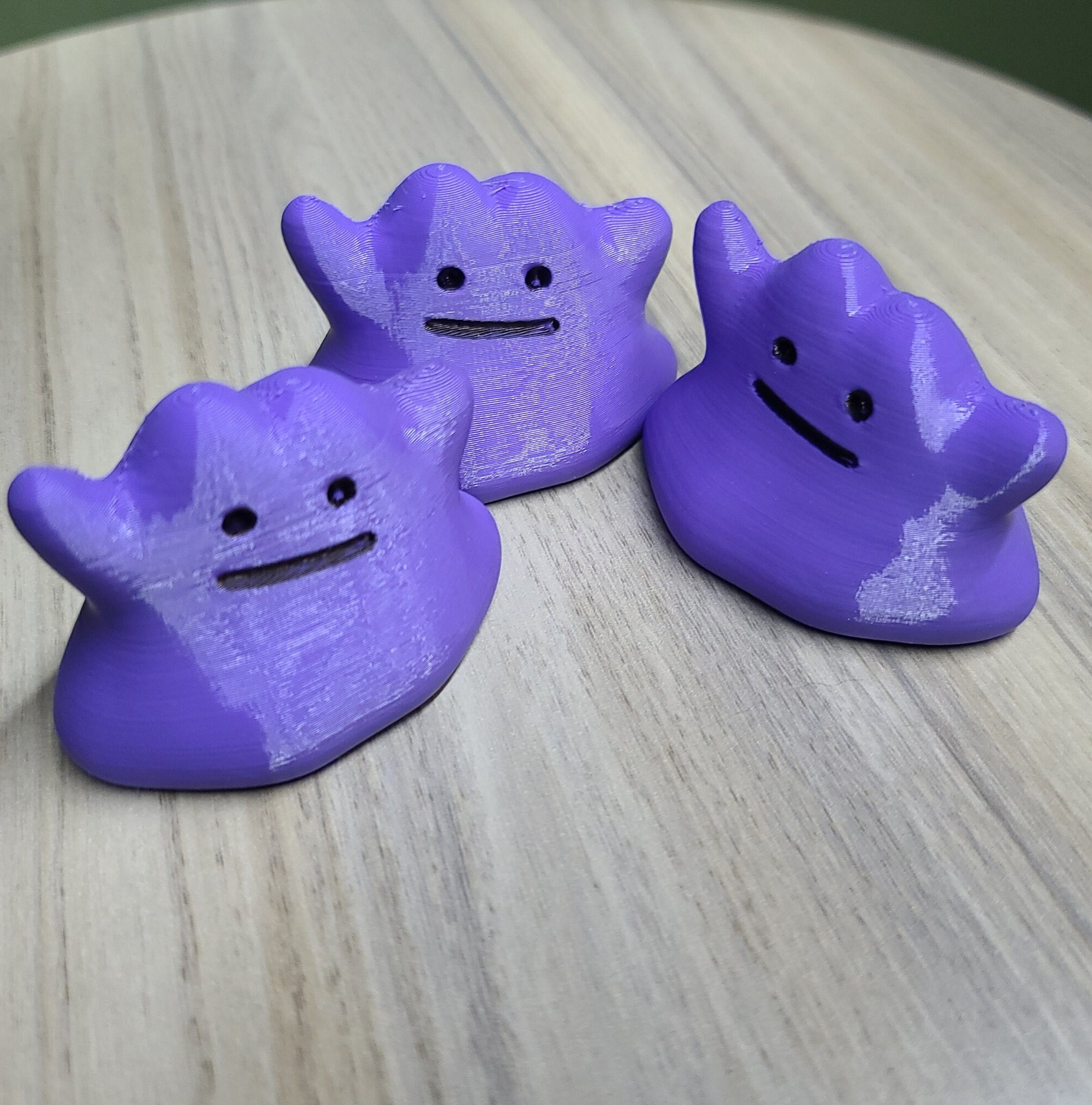 Pokemon Ditto 3D Printed Squishy Flexible Toy Stress Ball - Etsy