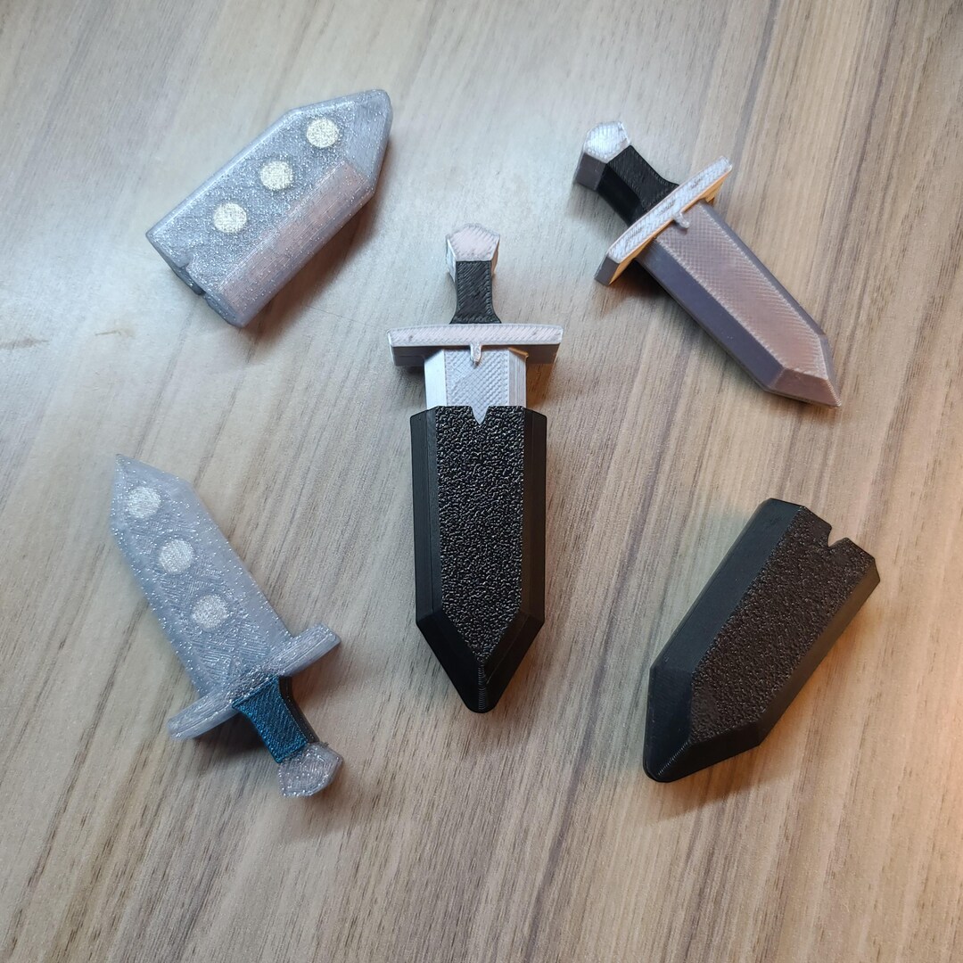 Magnet Fidget Sword Toy With Sliding and Clicking for ADHD and Anxiety ...