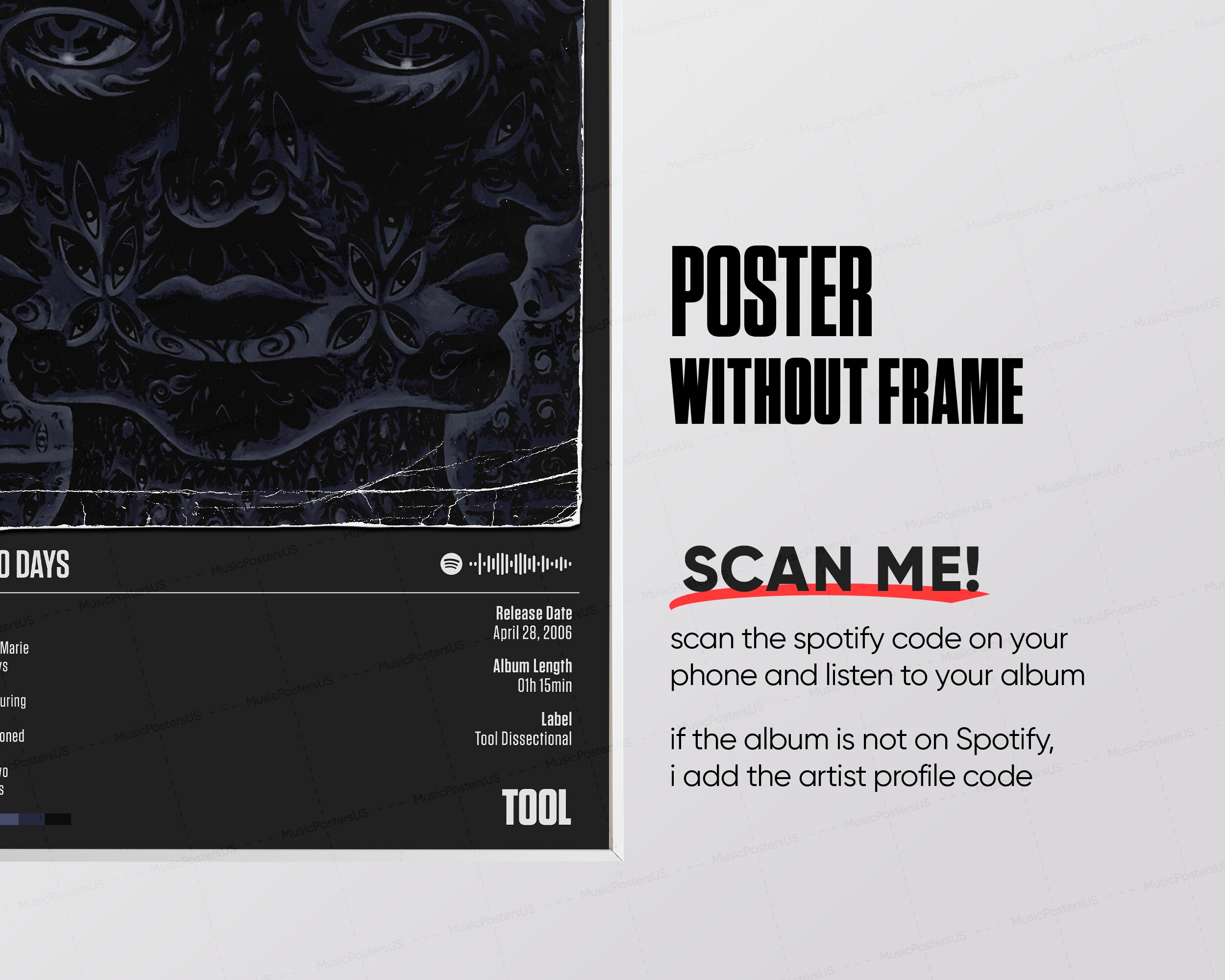 Tool Posters / 10000 Days Poster / Album Cover Poster Poster - Etsy