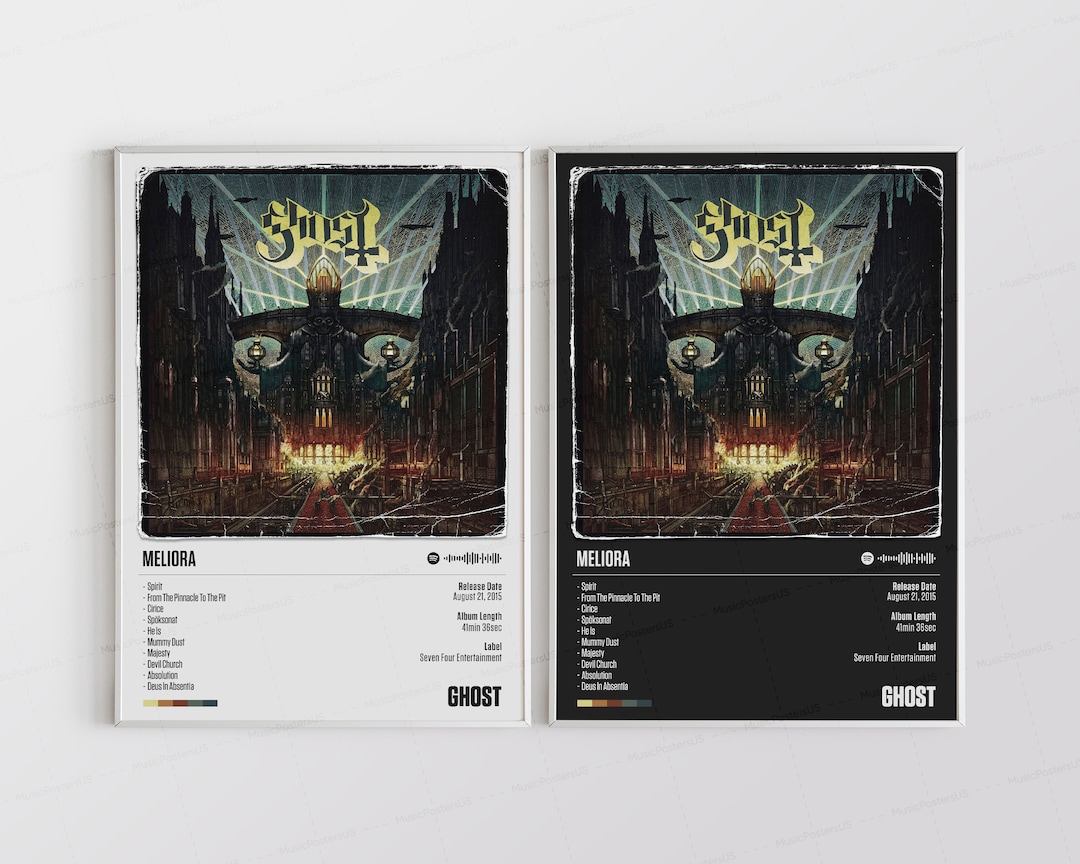 Ghost Posters / Meliora Poster Album Cover Poster Poster - Etsy