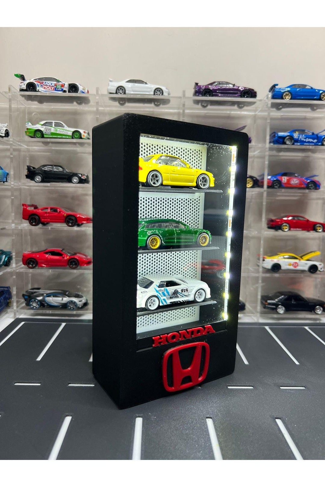 Honda Display Case,diecast Display Case,diecast Display Box,hot Wheels ...