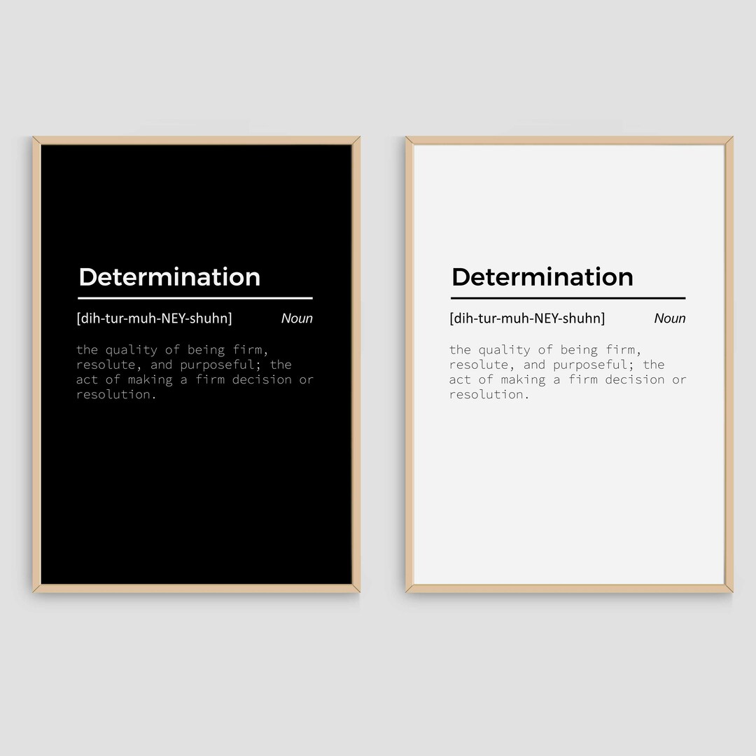 Determination Dictionary Definition Meaning Entrepreneur Home Office ...