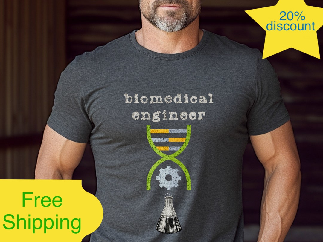 Biomedical Engineer Symbols T-shirt: Show Your Love for Biomedical ...
