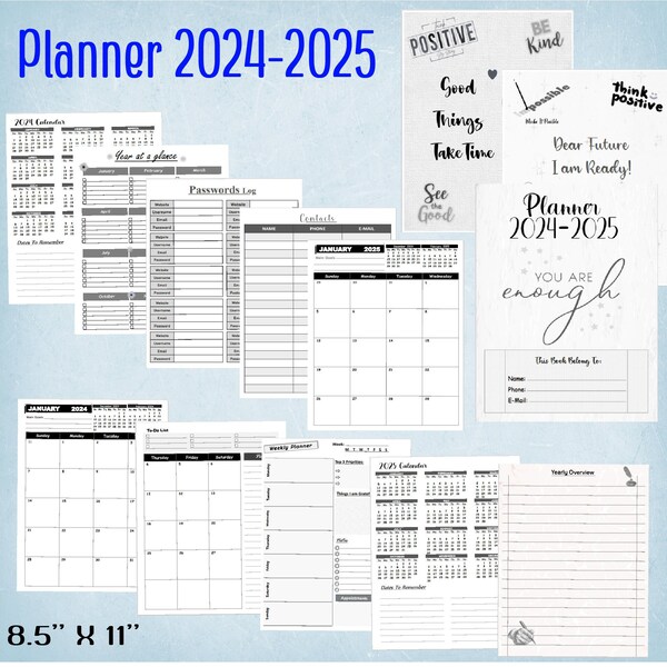Shop 2024 2025 Pocket Calendar - Etsy
