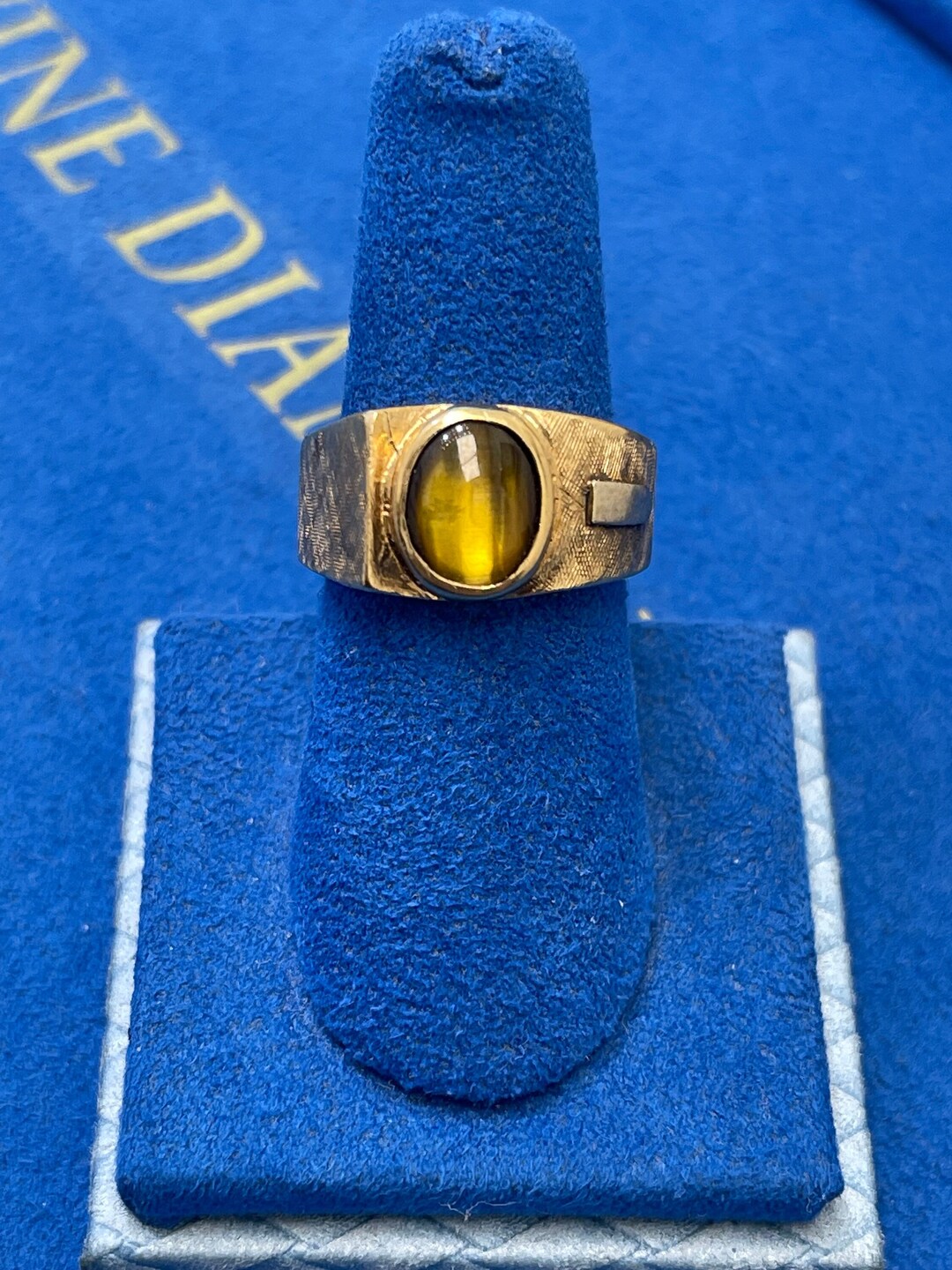 10k Gold Yellow Topaz Ring - Etsy