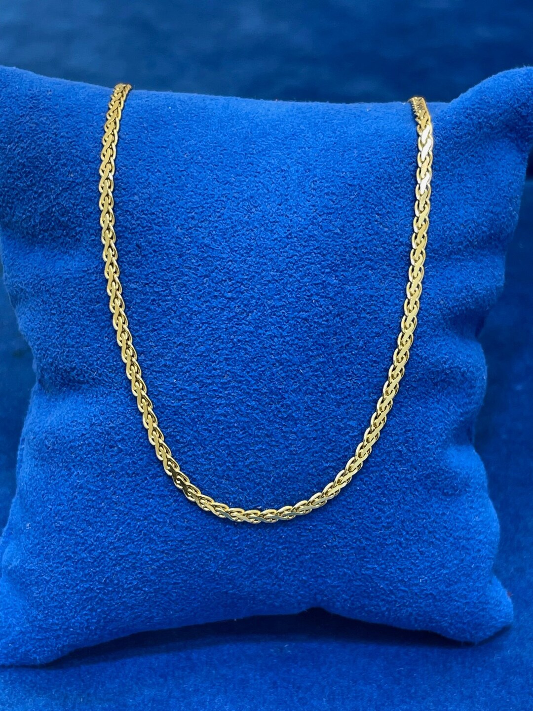 14k ITALY Chain Necklace 2.5mm 18 Inches - Etsy