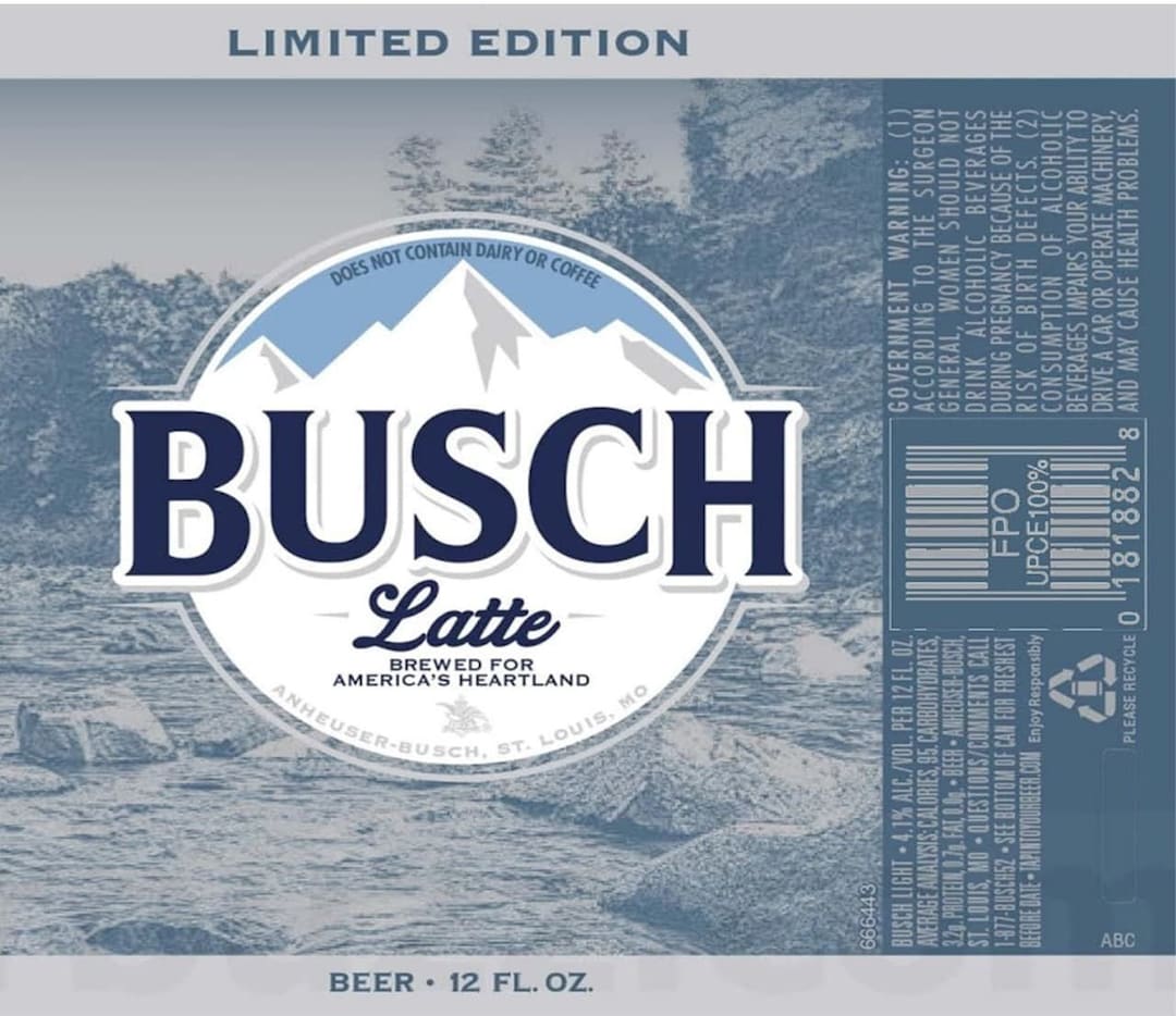 Busch Latte Tumbler - Etsy