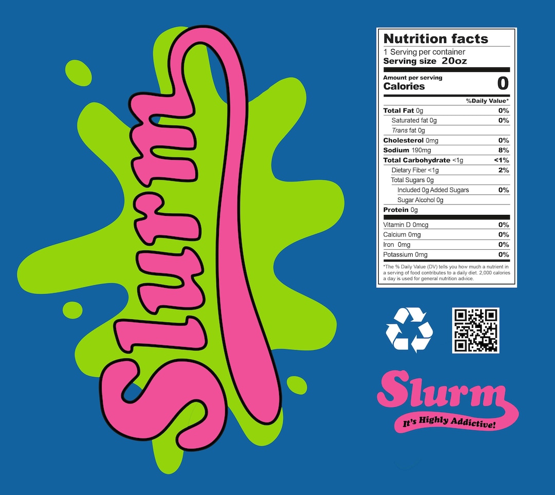 Futurama Slurm Tumbler - Etsy