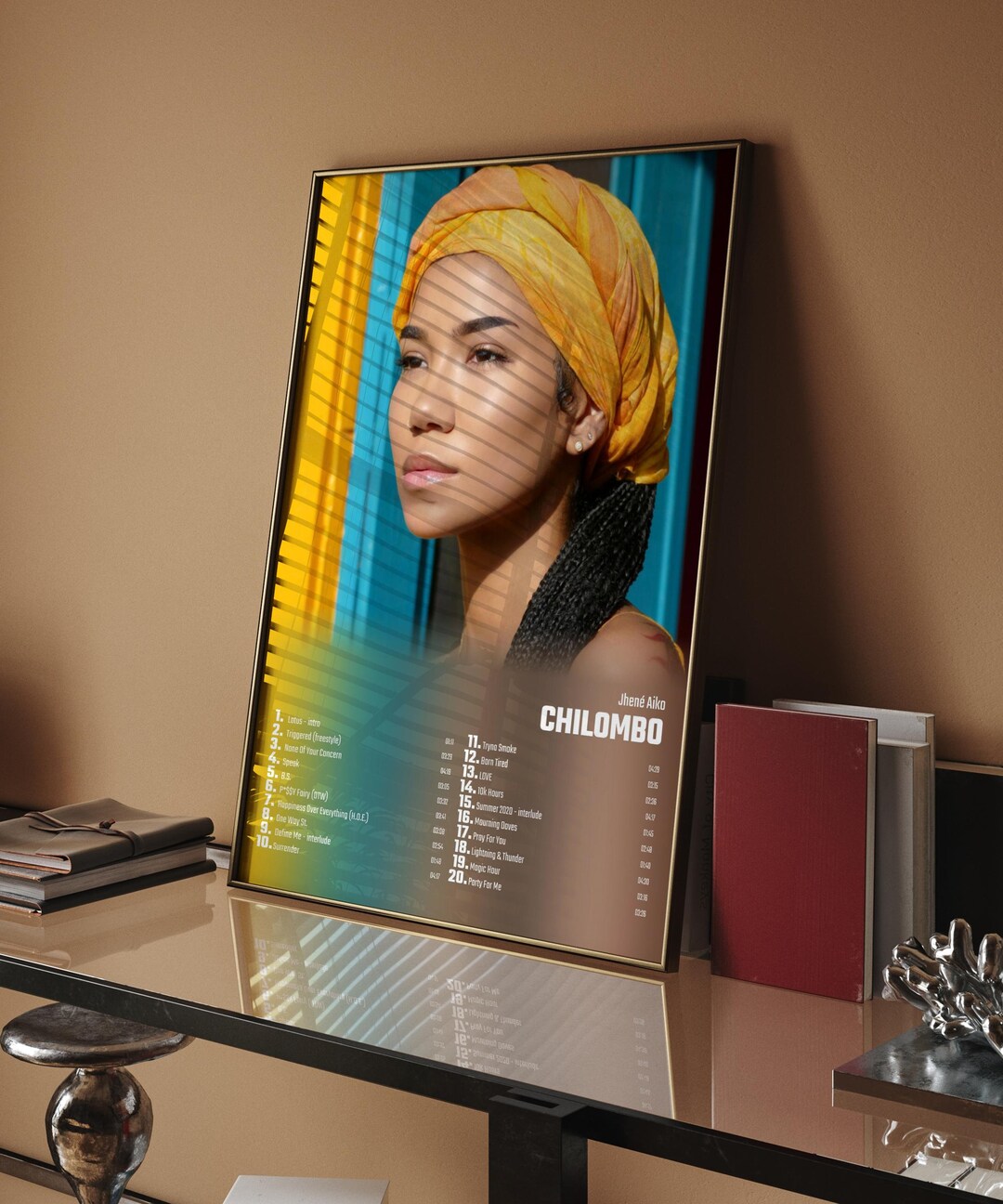 Jhené Aiko Chilombo Album Cover Poster for Home Wall Art - Etsy