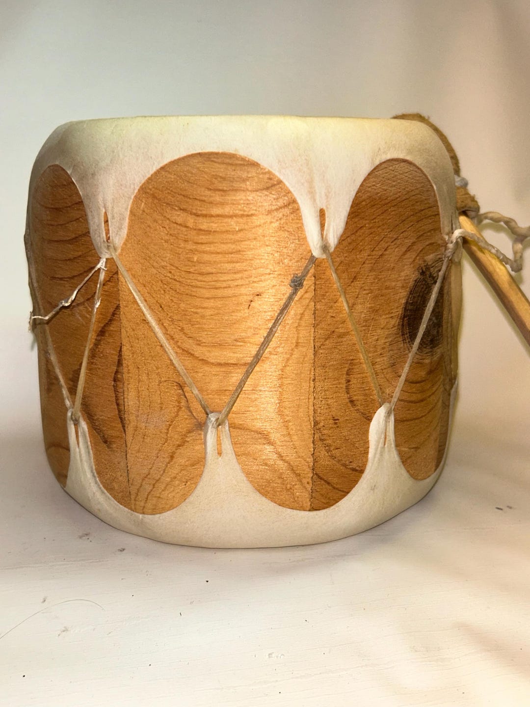 Authentic Taos Pueblo Double-sided Native American Tree Drum - Etsy
