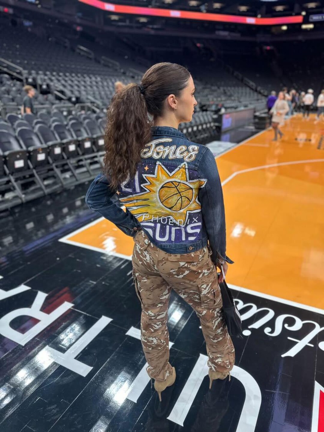 Custom Basketball Jacket • Send a Jacket • Sports Style • Painted Team ...