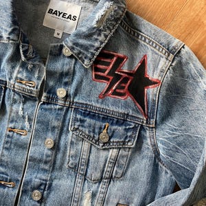 Painted Cheer Mom Jacket Custom Team Design Mothers Day Gift Game Day ...