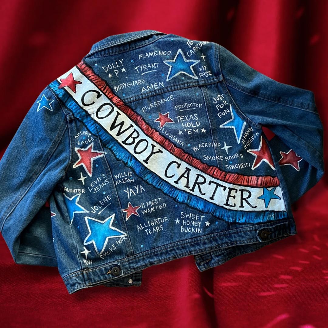 Beyoncé Inspired Jacket • Send a Jacket • Cowboy Carter Tour Outfit ...