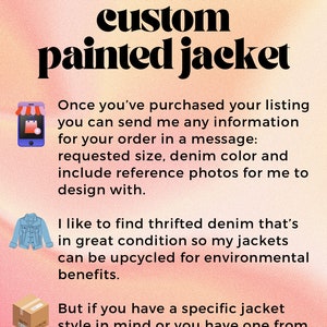 Cheer Mom Jacket • Painted Team Design • Made to Order • Thrifted ...