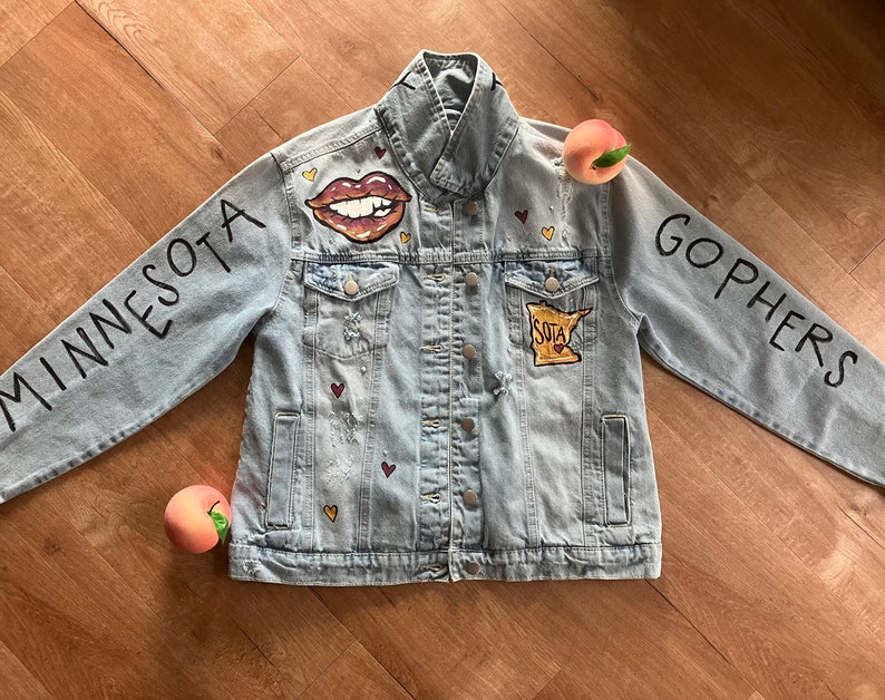 Custom College Jacket Personalized University Painted Jacket Custom ...