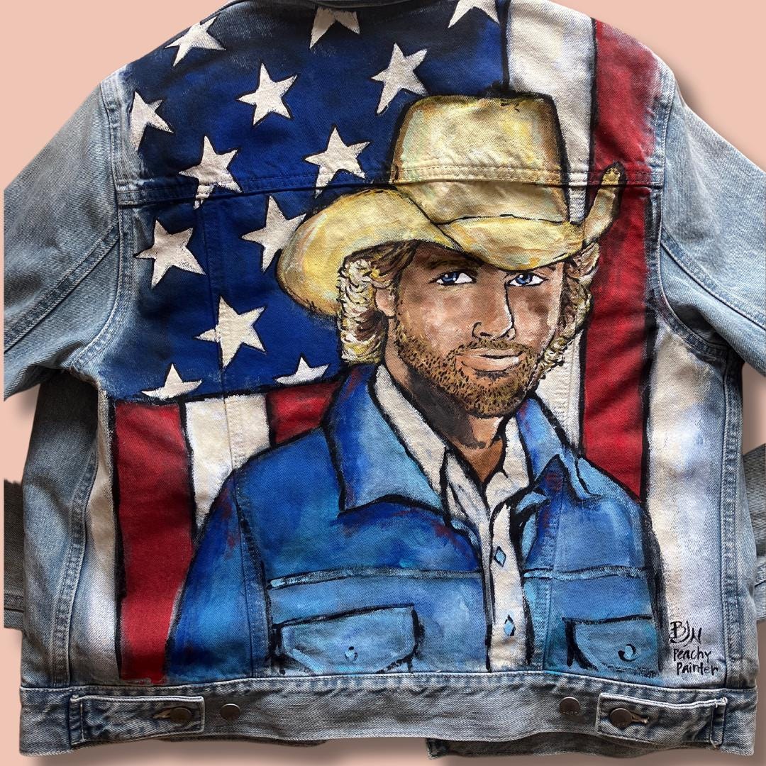 Toby Keith Concert Jacket Country Music Portrait Jacket Country Music ...
