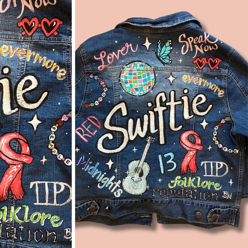 Painted Jackets - Etsy