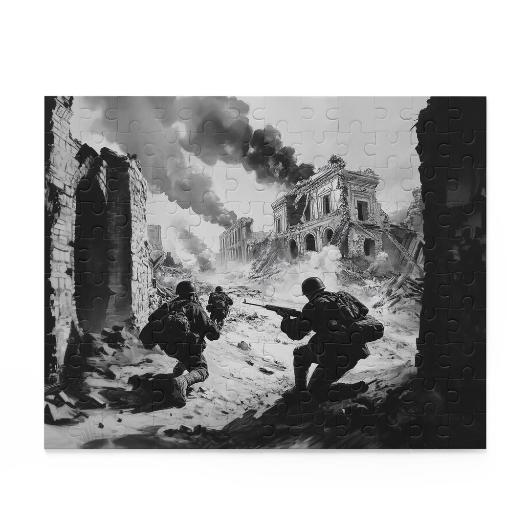 Jigsaw Puzzle, Battle for Stalingrad Puzzle, Historical War Game, World ...