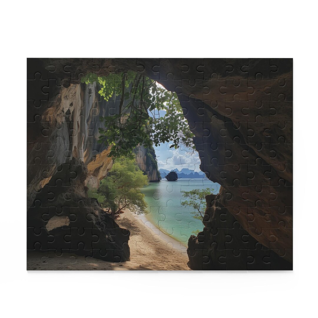 Jigsaw Puzzle, Ao Phai Plong Krabi | Thailand Landscape Puzzle, 120 ...