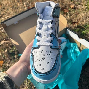 Cartoon Custom Painted Air Jordans - Unique Handpainted Sneakers - Made ...