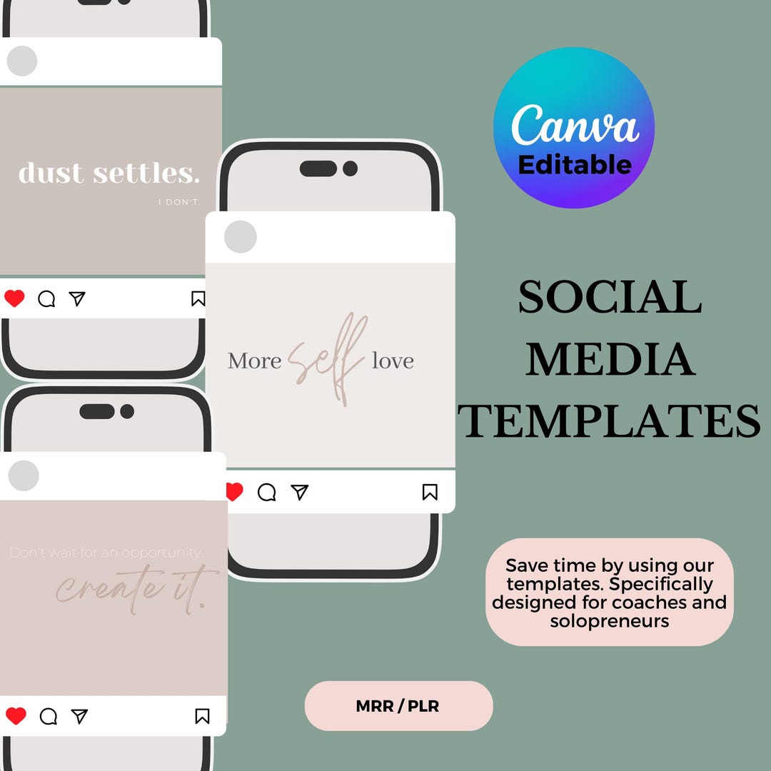 80 Motivational Quotes Canva Templates | Instagram Inspirational Posts ...