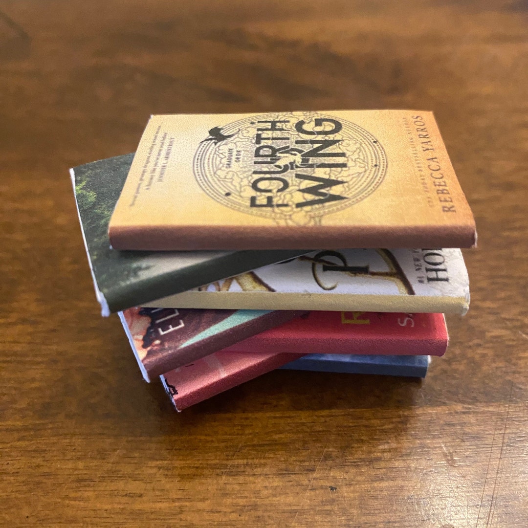 Custom Handmade Mini Books for TBR Jars, Bookish Ornaments, Displays ...