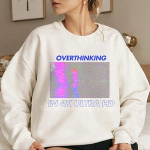 Overthinking in 4k Ultra Hd Png, Overthinking Png, Funny Quote ...