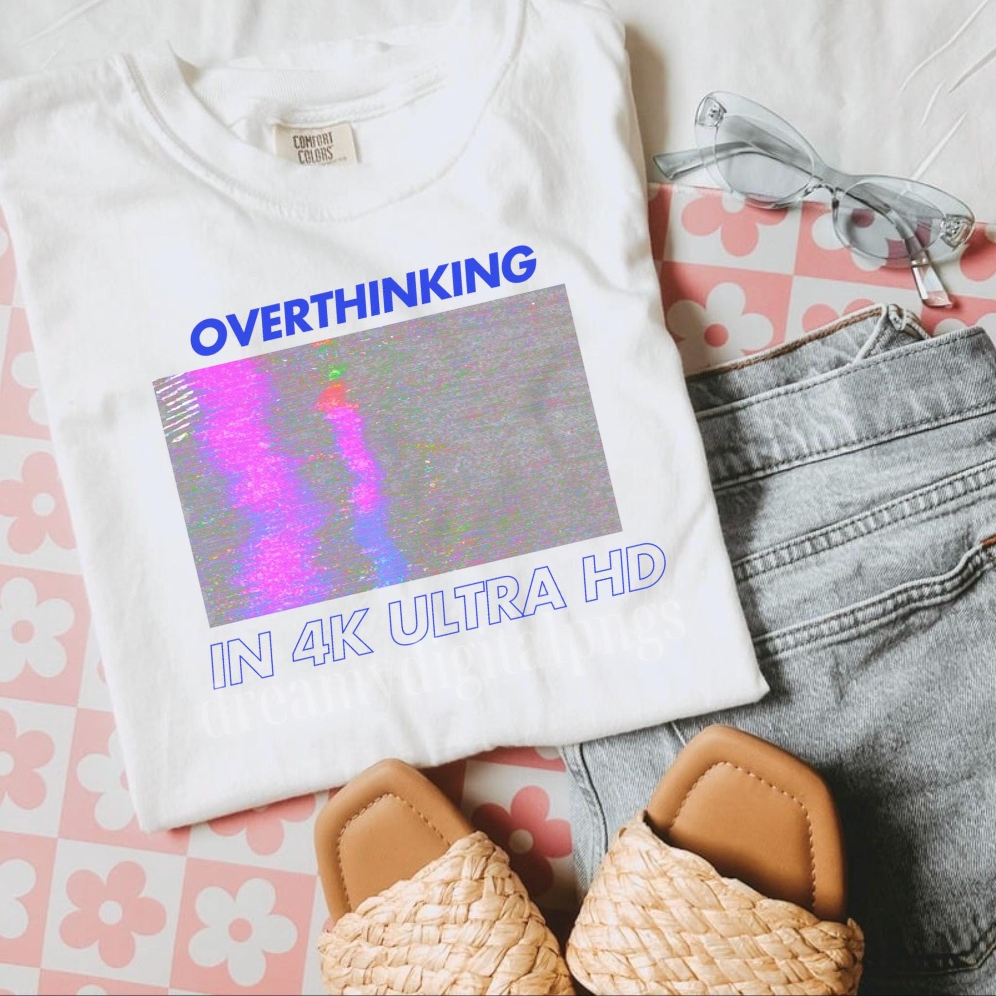 Overthinking in 4k Ultra Hd Png, Overthinking Png, Funny Quote ...