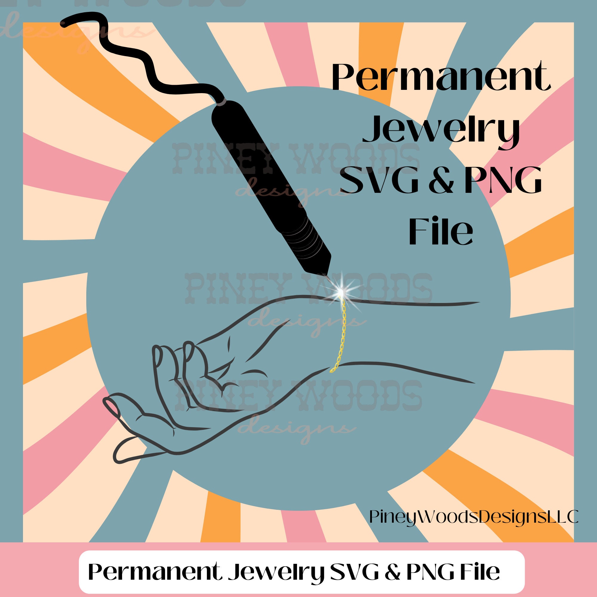 Permanent Jewelry SVG PNG Digital Download (Download Now) - Etsy