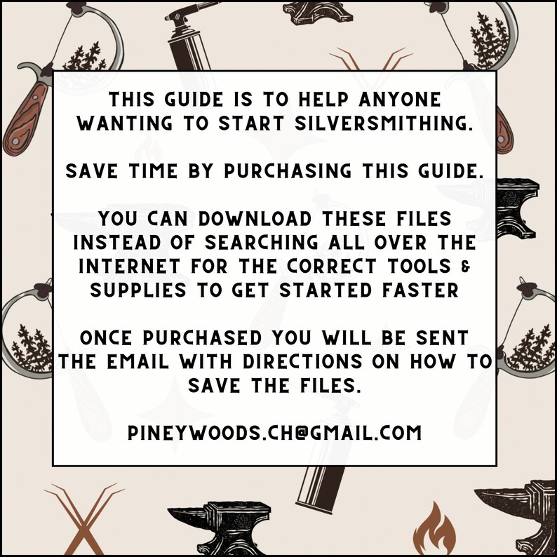 Silversmithing 101 | Beginner Guide | List of Tools & Supplies - Etsy