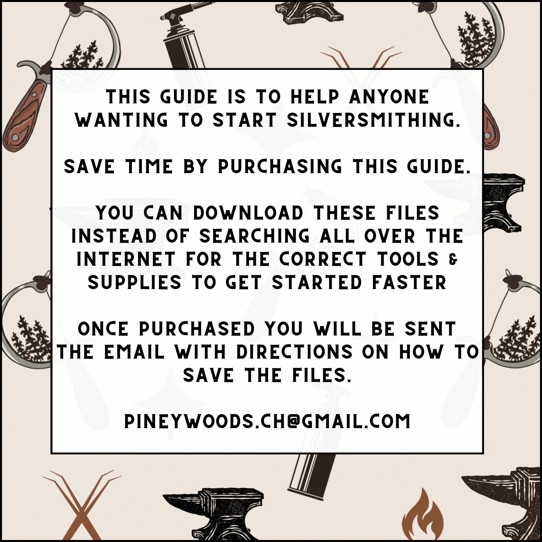 Silversmithing 101 | Beginner Guide | List of Tools & Supplies - Etsy