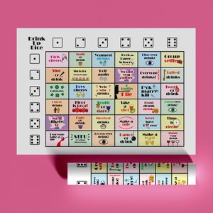 Drinking Board Game, Printable Drinking Board Game, Black Out Drinking Game, Pass Out Drinking ...