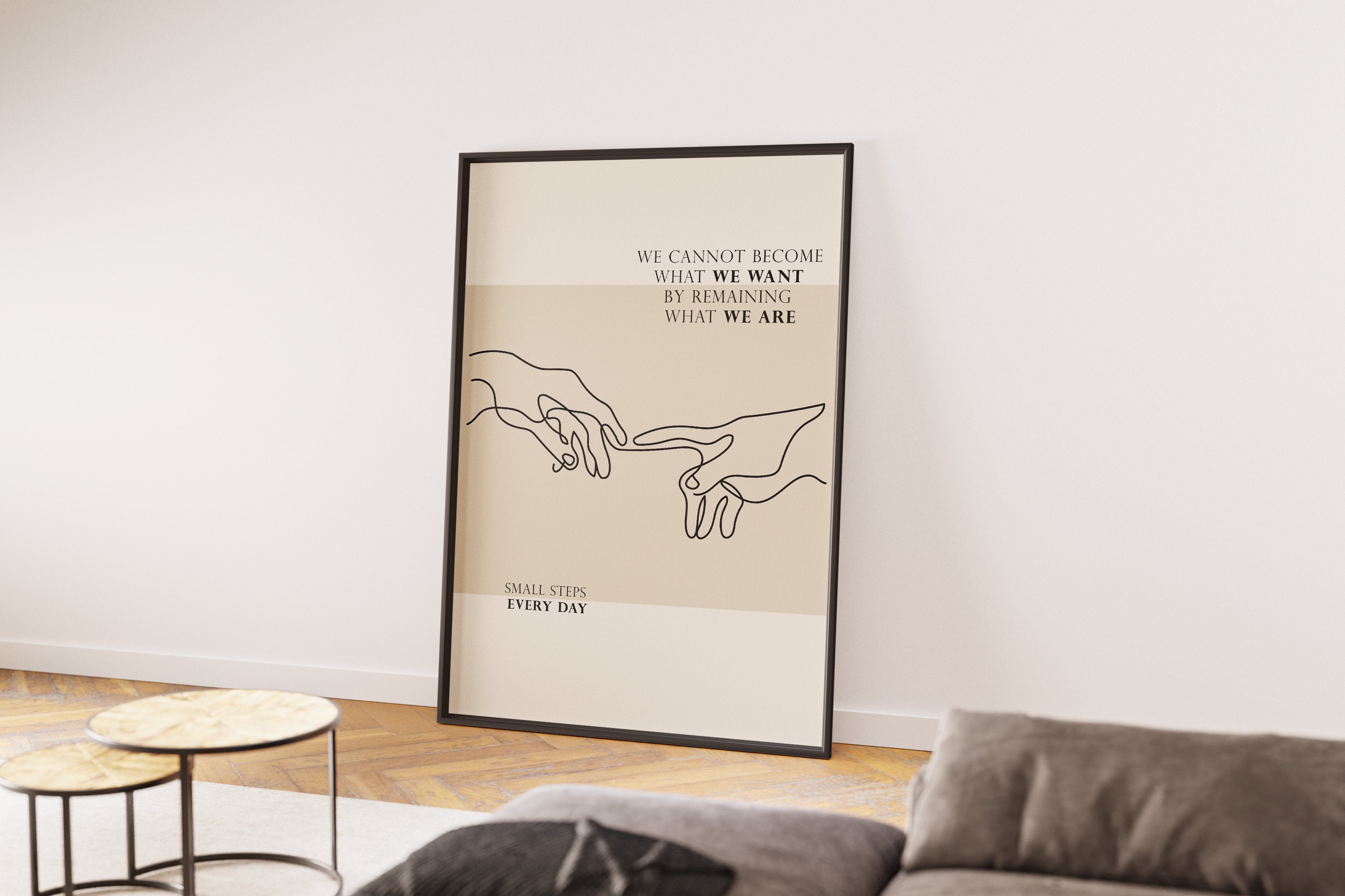 Picasso Poster, Inspirational Quote, Minimalist Poster, Home Decor ...