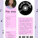 Meet the Teacher Template, Music Themed Instant Download, Edit in Canva ...